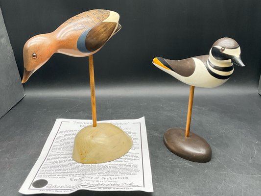 John Jeffrey Barto | John Jeffrey Barto Wood Bird Sculptures | MutualArt