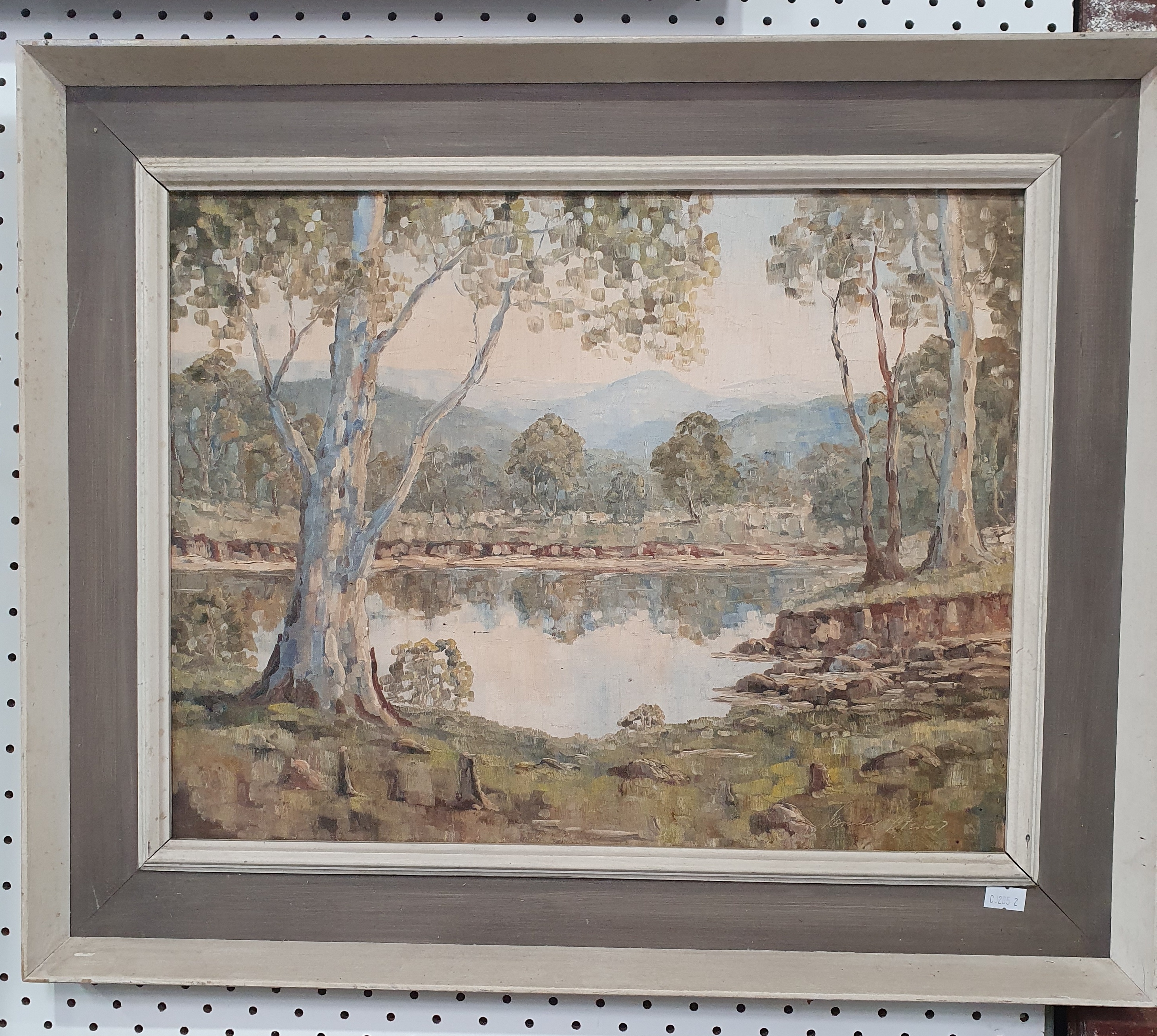 Ronald Peters | 'Narraderra Scene (1967) | MutualArt