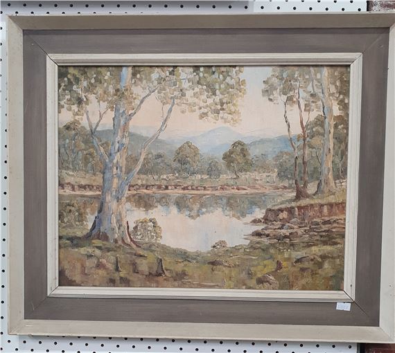 Ronald Peters | 'Narraderra Scene (1967) | MutualArt