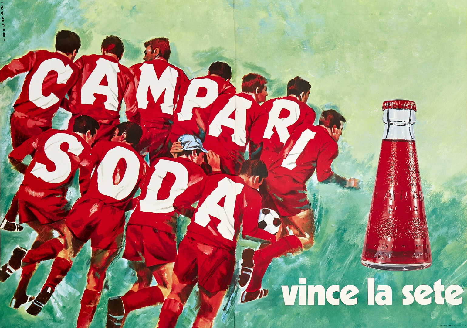 Pijoan | CAMPARI SODA / VINCE LA SETE (1973) | MutualArt