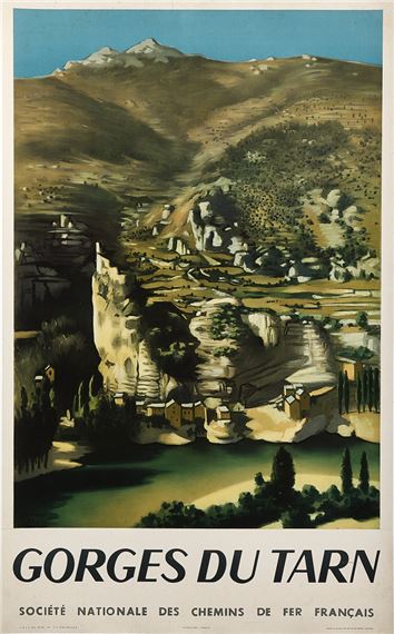 Georges Rohner | GORGES DU TARN (1955) | MutualArt