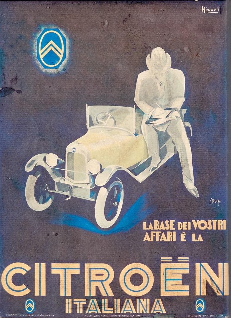 Marcello Nizzoli | MARCELLO NIZZOLI E MAGA Citroen Italiana (later ...