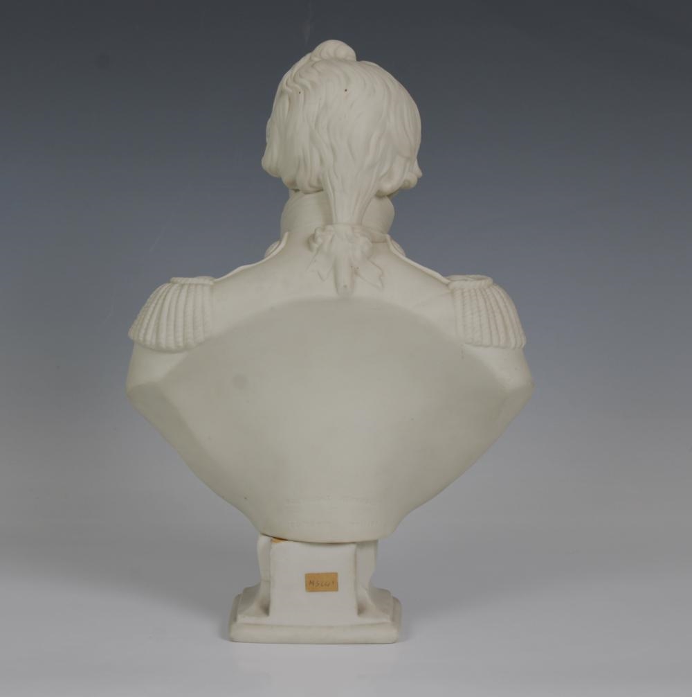 Admiral Lord Nelson | A Copeland Parian ware bust of Admiral Lord ...