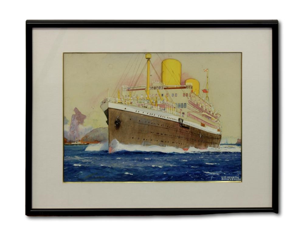 Kenneth D. Shoesmith | Royal Mail Line Turbine Steamer 'Asturias ...