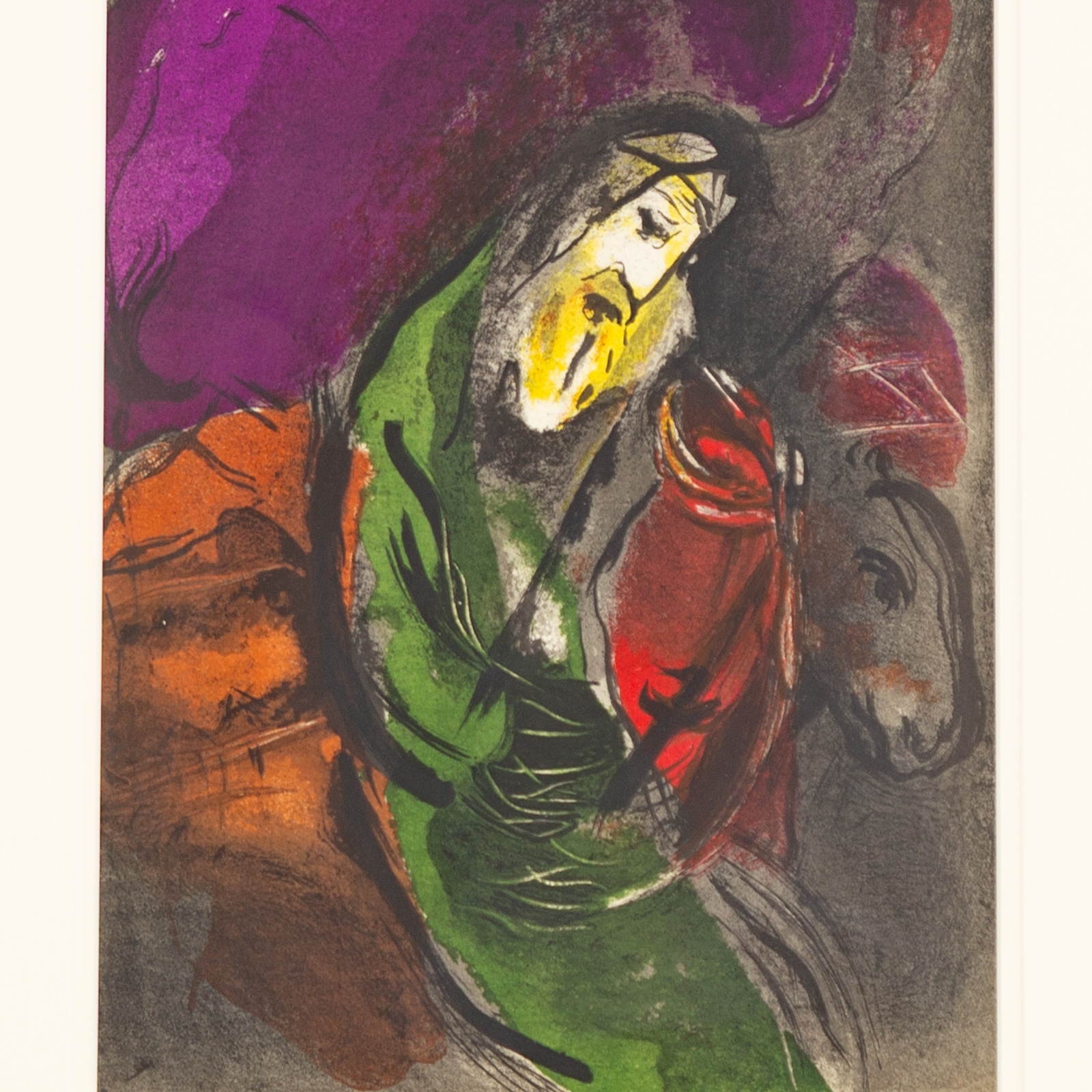 Marc Chagall | The Prophet Jeremiah (1887) | MutualArt