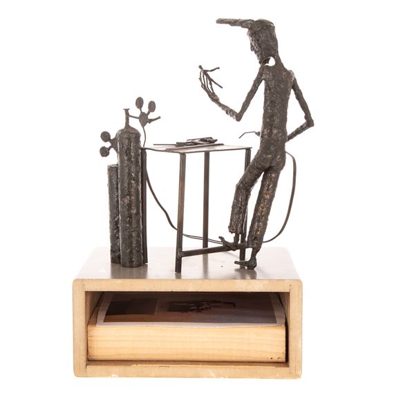 Tom Hoffmaster | The Welder | MutualArt