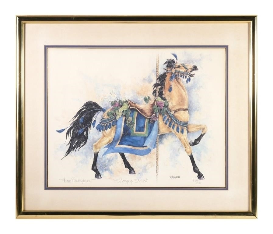 Stacey Baumgardner | STACEY BAUMGARDNER SUMMERS STALLION LITHO | MutualArt