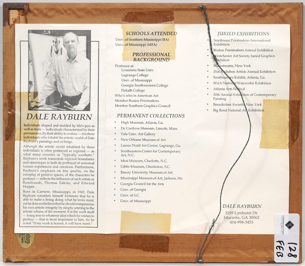 Dale Rayburn | Dale Rayburn Pencil Drawing of Harbor | MutualArt