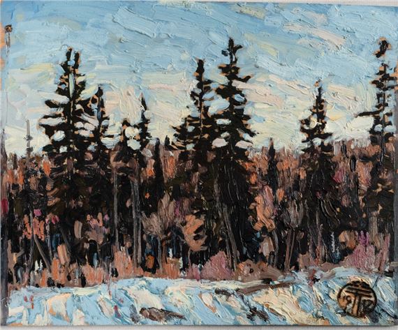 Tom Thomson | Algonquin park (1917) | MutualArt
