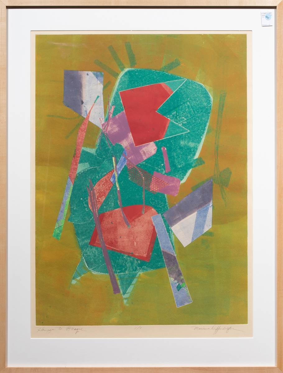 Marianne Diffenderfer | Homage to Braque, | MutualArt