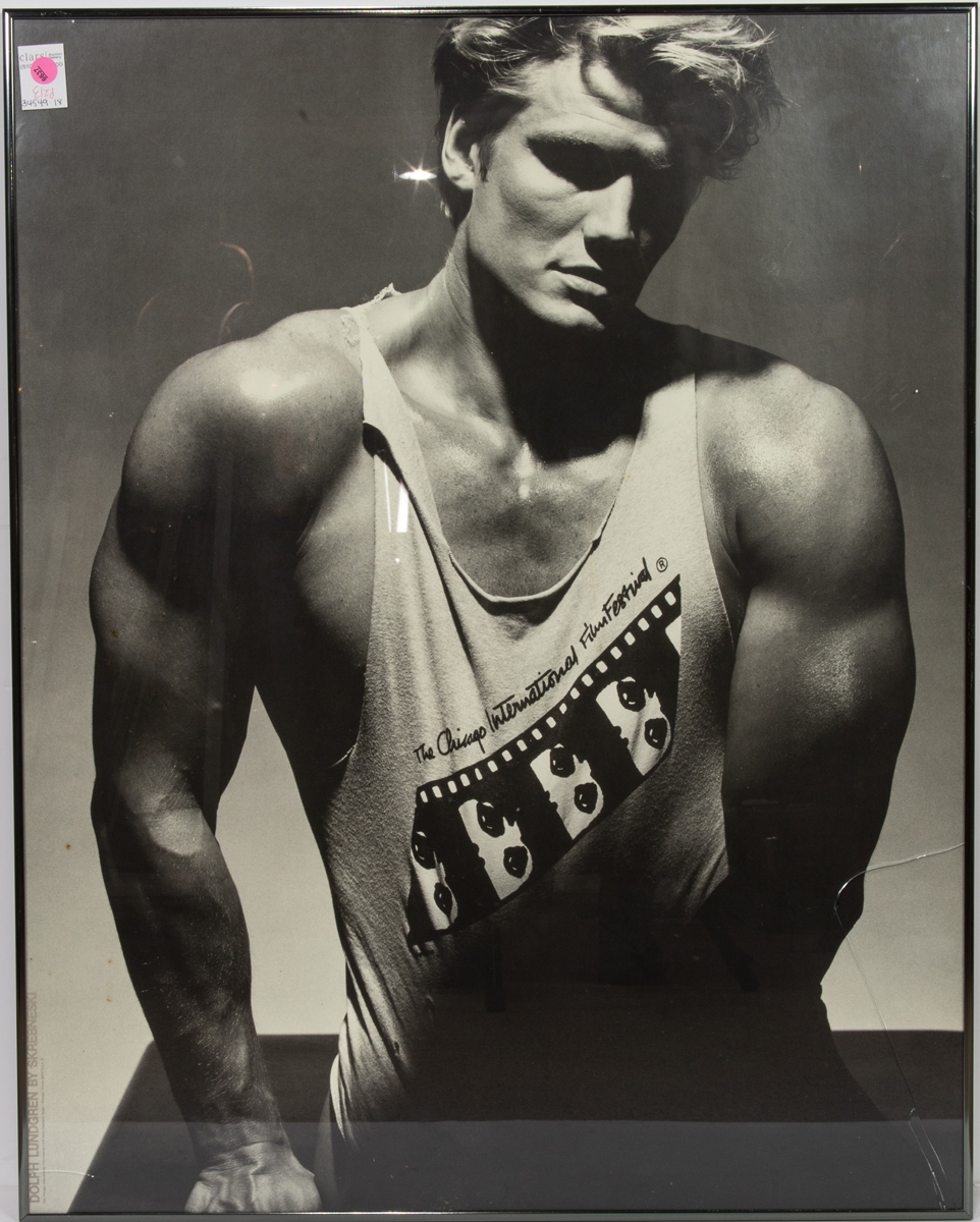 Victor Skrebneski | Dolph Lundgren - Chicago International Film Festival Poster (1987) | MutualArt