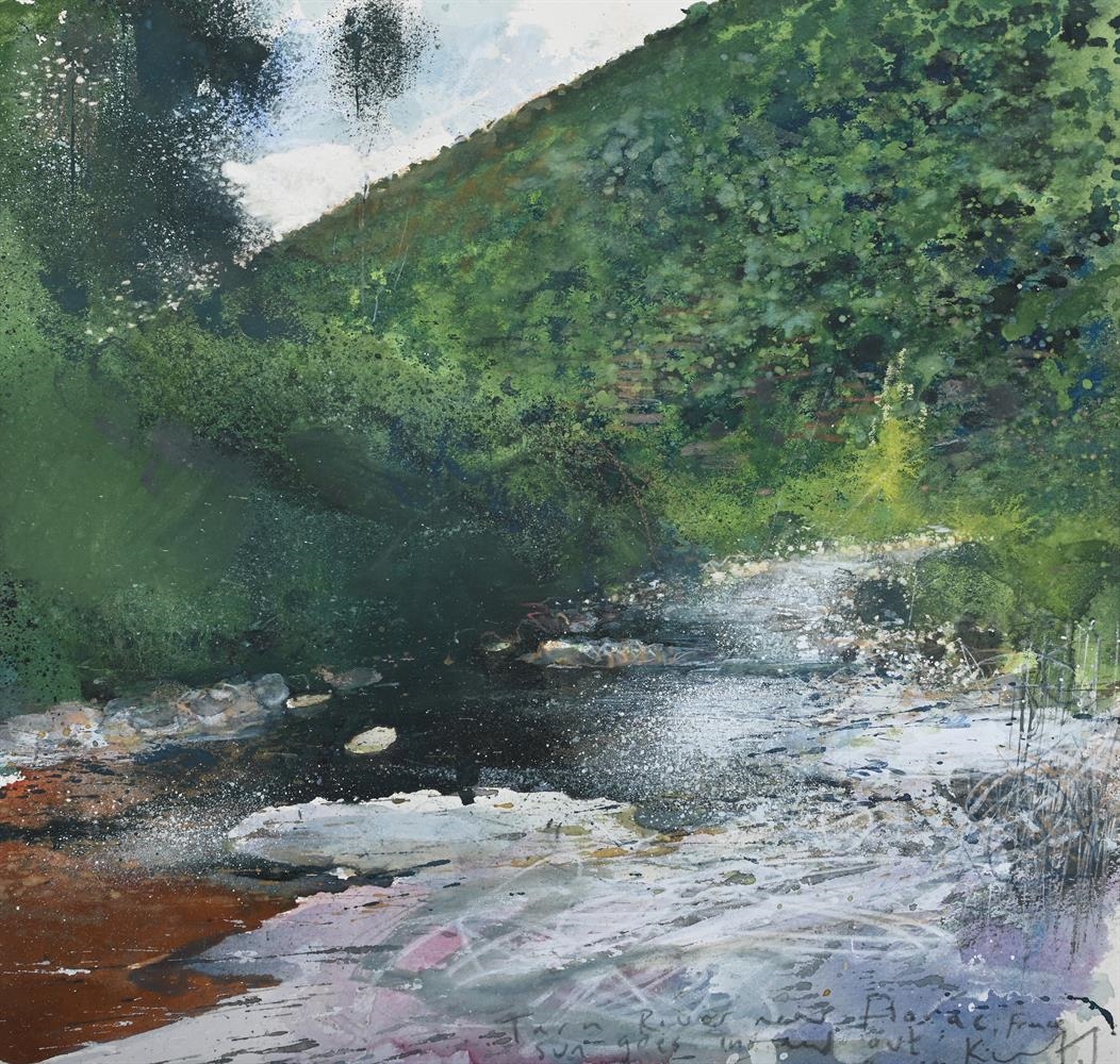 Kurt Jackson | TARN RIVER NEAR FLORAC, FRANCE (4) | MutualArt