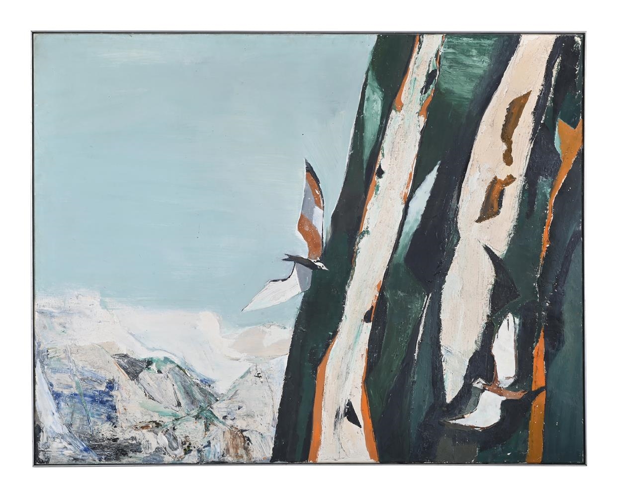 Keith Grant | GULL AND CLIFF | MutualArt