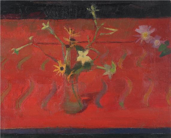 Robert Organ | TOBACCO PLANTS IN A VASE (1983) | MutualArt