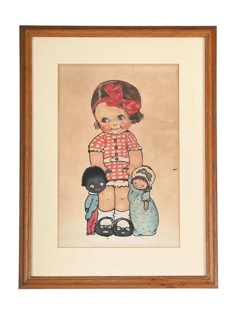 Mabel Lucie Attwell | CHILD WITH DOLLS | MutualArt