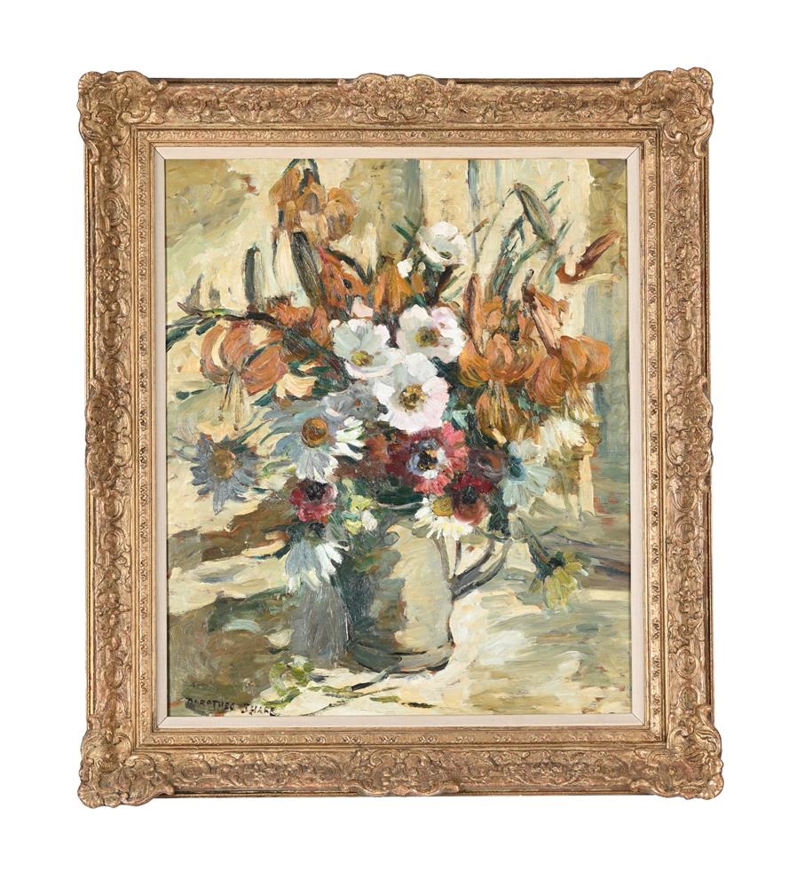 Dorothea Sharp | DAISIES AND LILIES IN A JUG | MutualArt