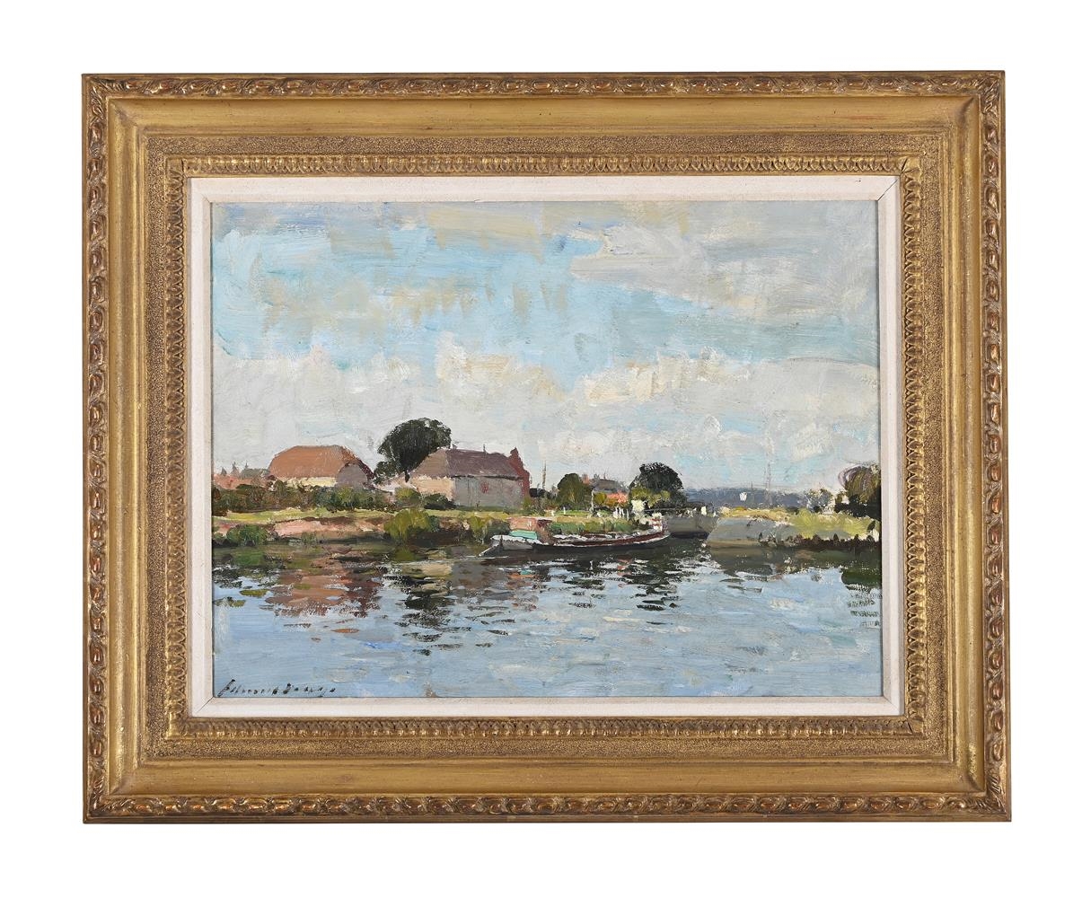 Edward Brian Seago | THE LOCK AT GARENNE | MutualArt