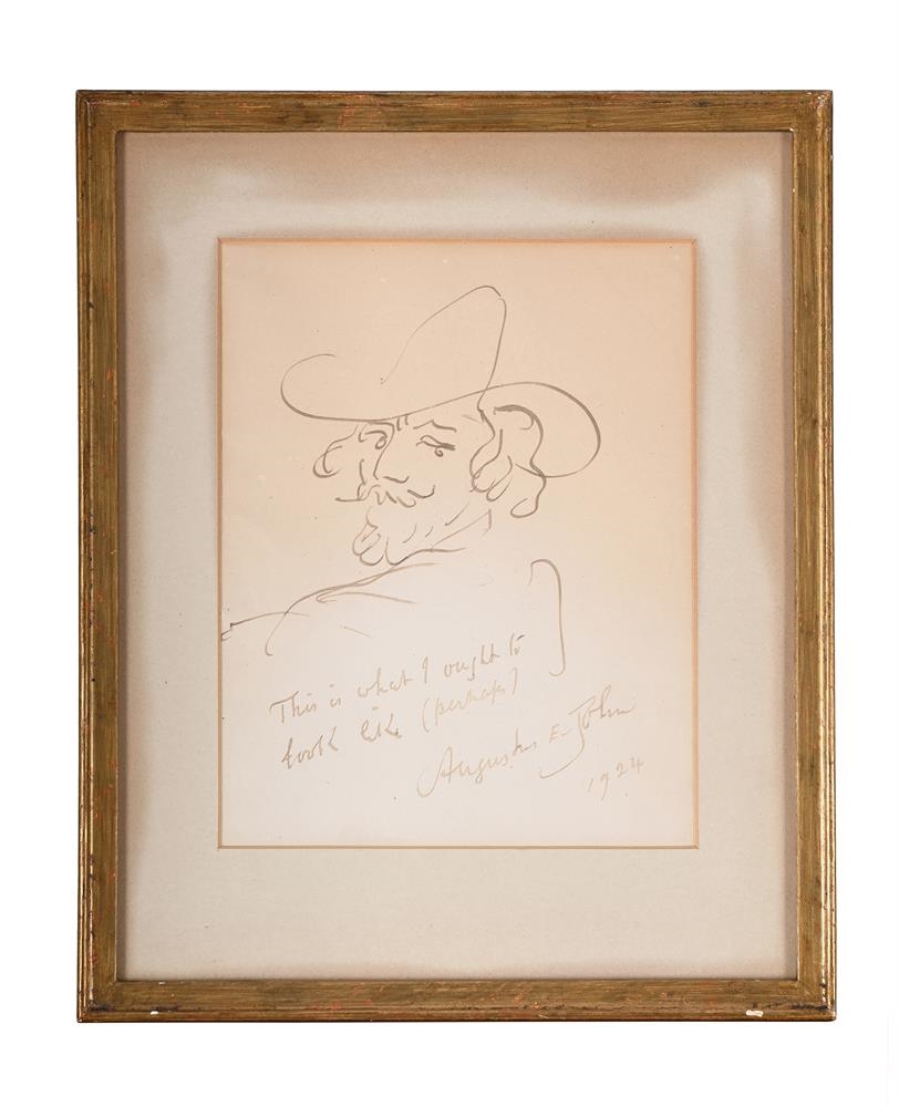 Augustus Edwin John | SELF-PORTRAIT (1924) | MutualArt