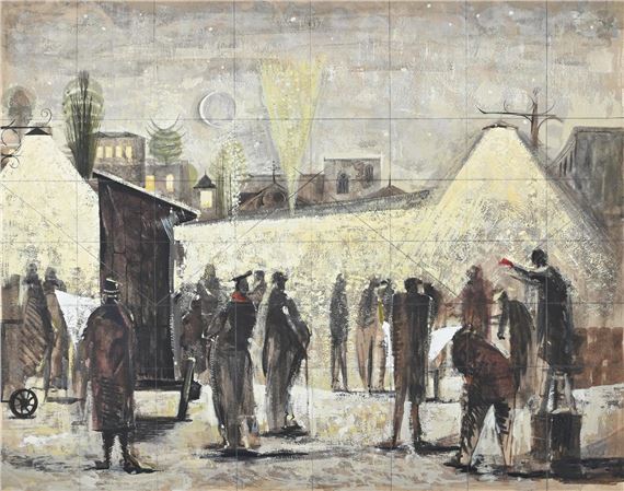 Alan Munro‏ Reynolds | NIGHT SCENE (1948 - 1952) | MutualArt