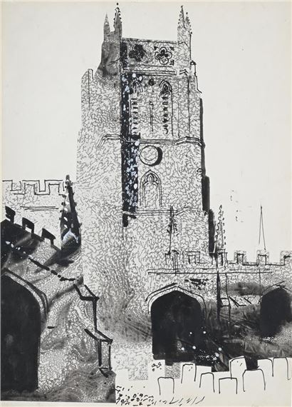 John Piper | CHURCH TOWER | MutualArt