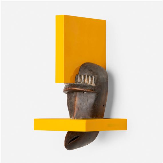 Edoardo Rubino | Boolean and African mask, Watchman (2017) | MutualArt