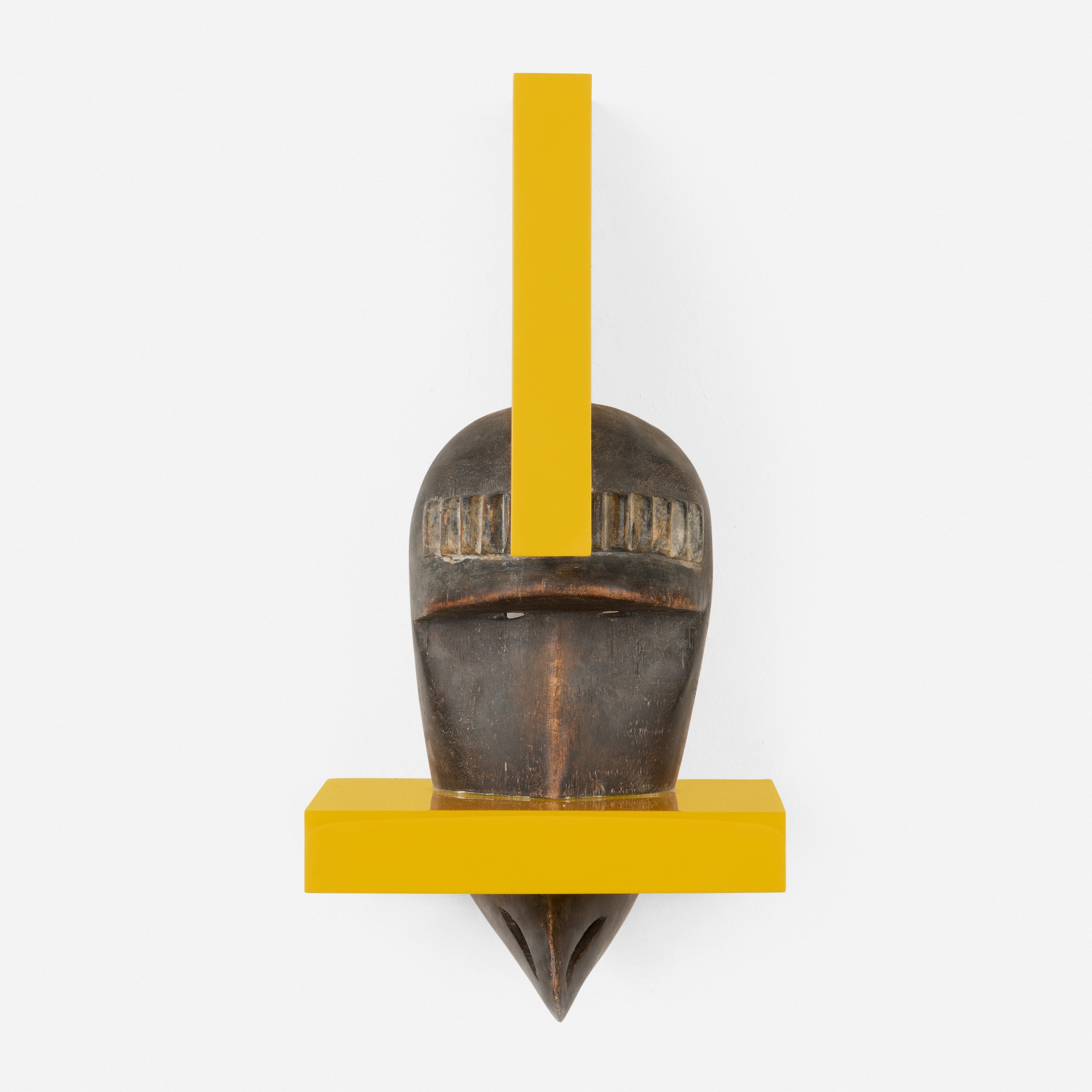 Edoardo Rubino | Boolean and African mask, Watchman (2017) | MutualArt