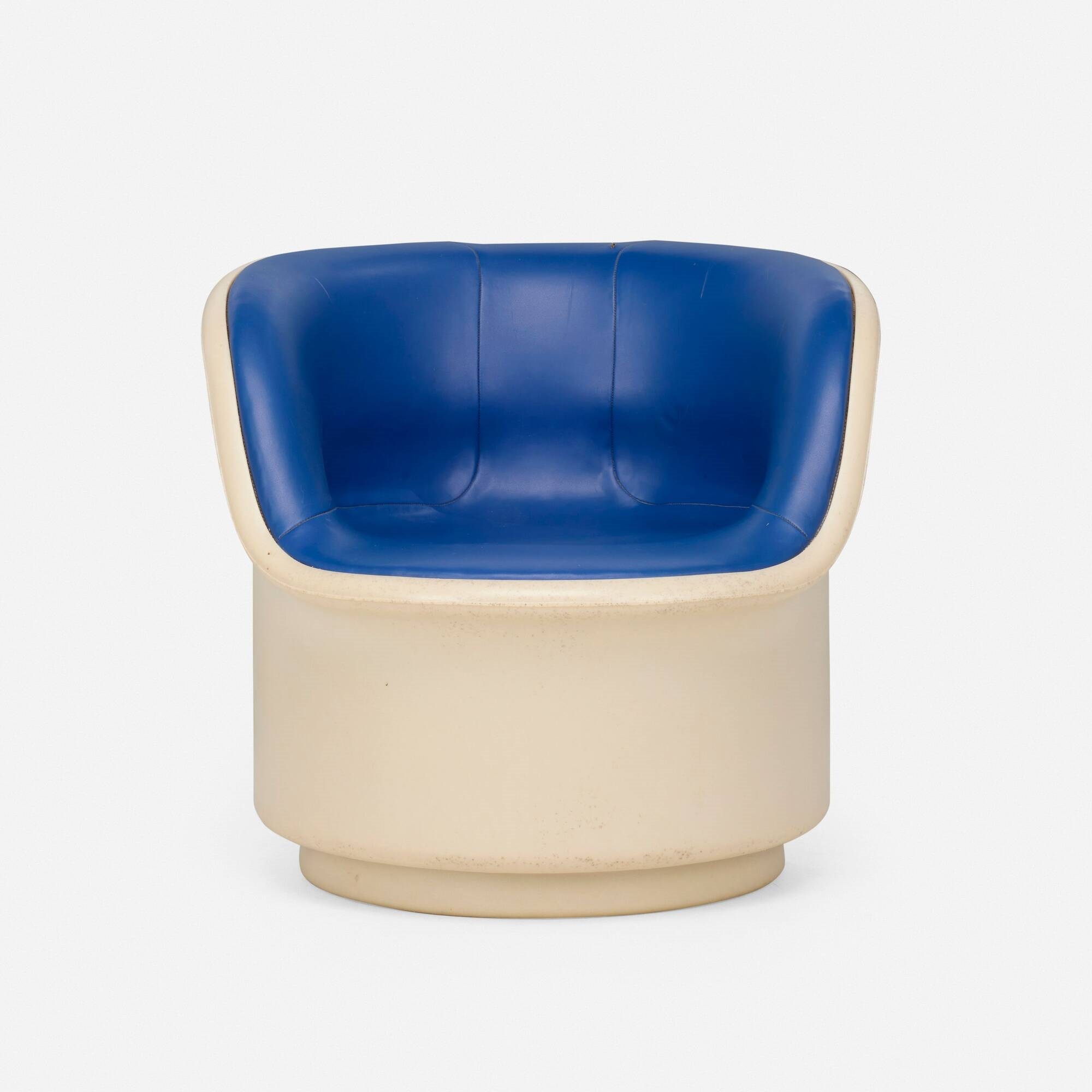 George Nelson | Rare Prototype Cylinder chair for airport seating ...