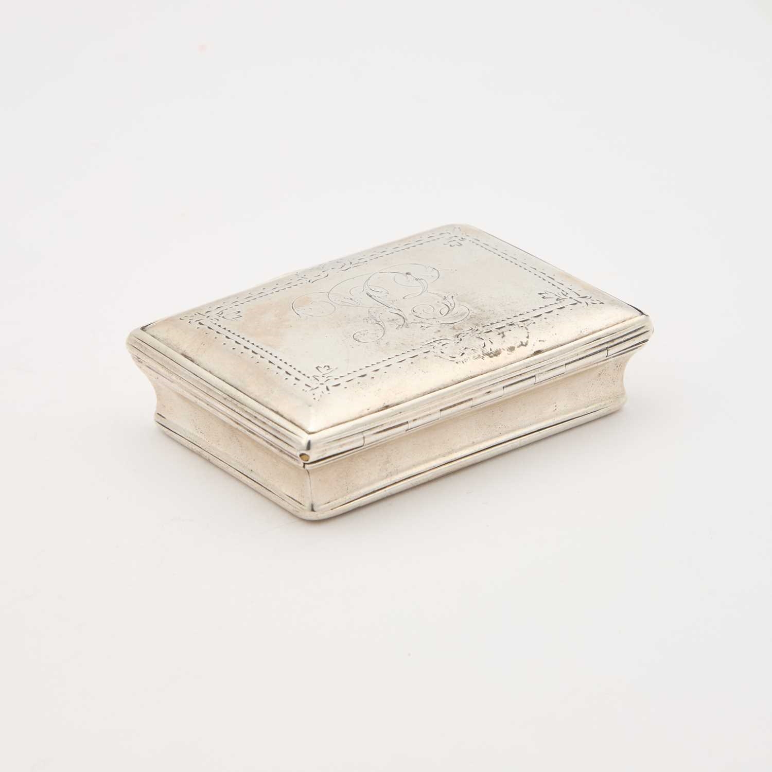 Silver | AN 18TH CENTURY SILVER SNUFF BOX INSET WITH A PORTRAIT ...