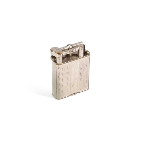 Dunhill | A DUNHILL SILVER-PLATED LIGHTER | MutualArt