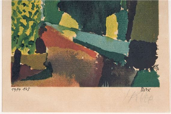 Paul Klee | Park (1914) | MutualArt