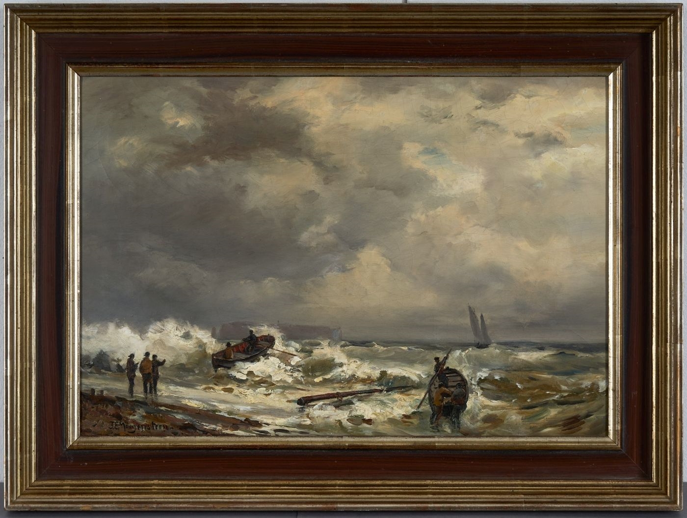 Friedrich Ernst Morgenstern | Stürmische See (1919) | MutualArt