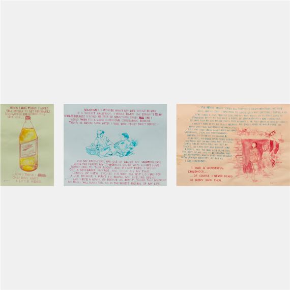 David Kramer | Untitled (I had a wonderful childhood) (2006) | MutualArt