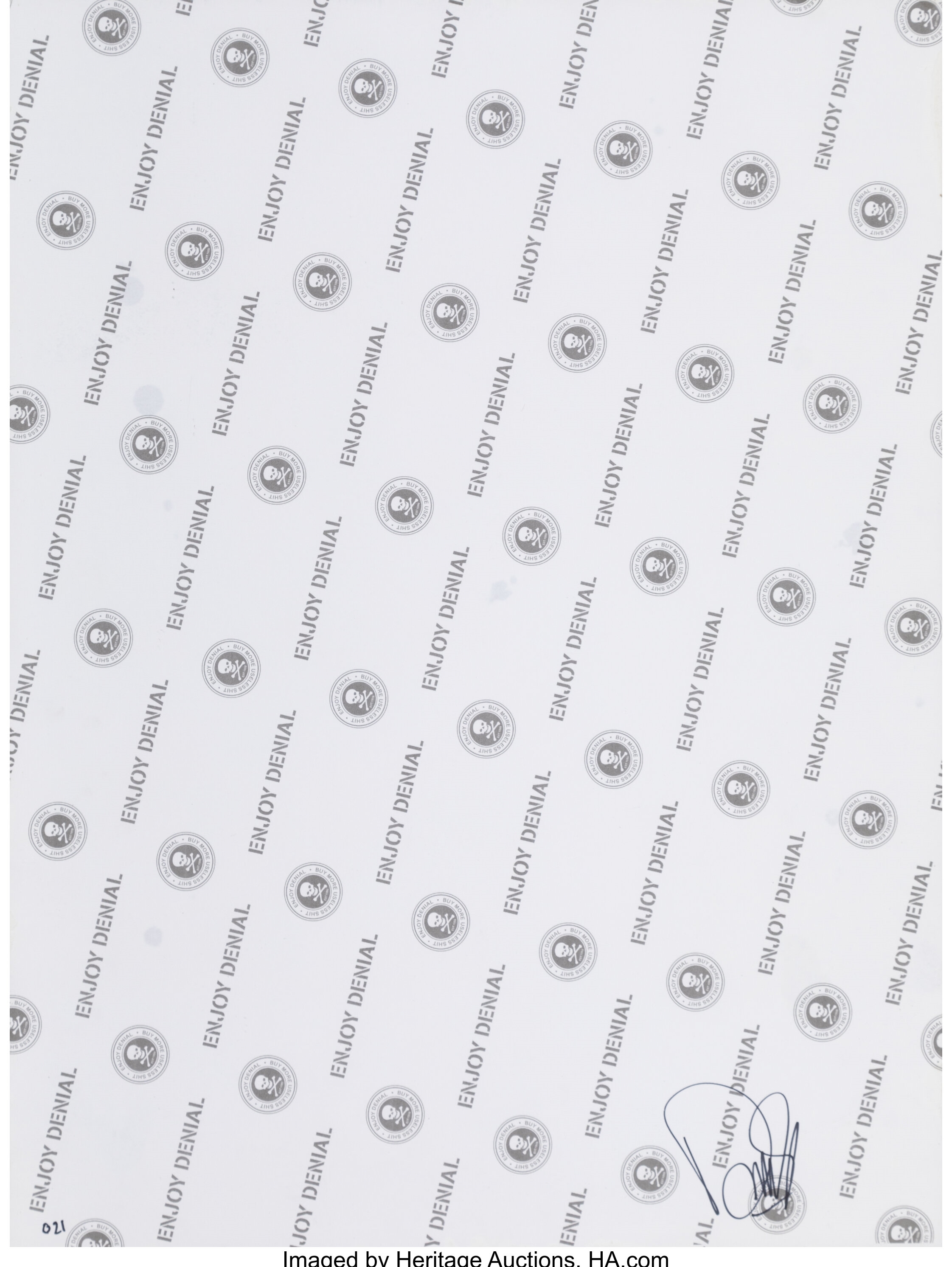 Denial | Decycled Versace (2021) | MutualArt