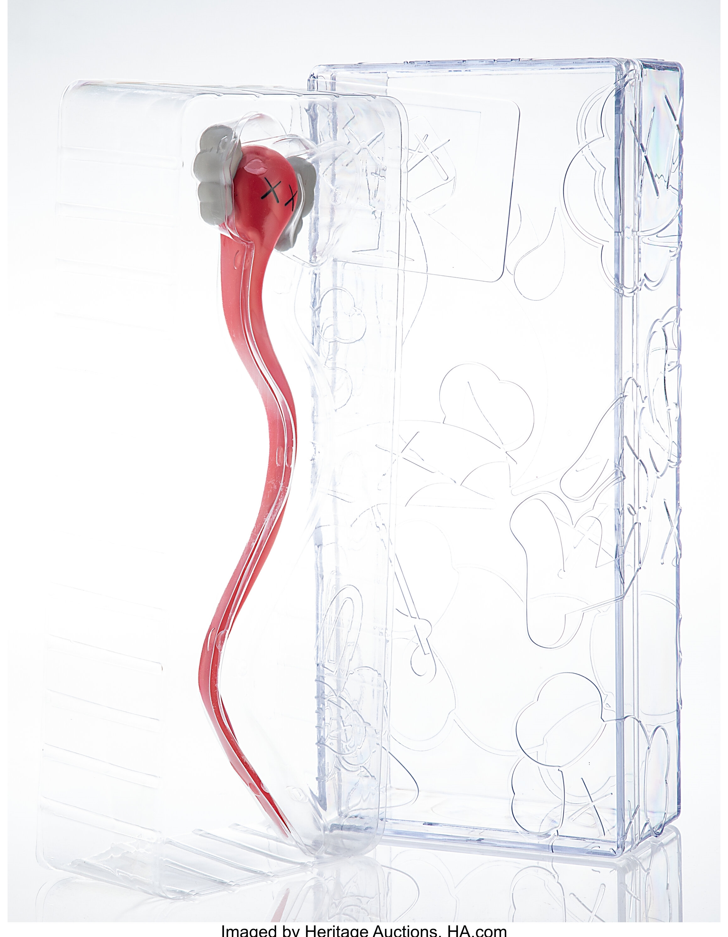 KAWS | Bendy (Red) (2003) | MutualArt
