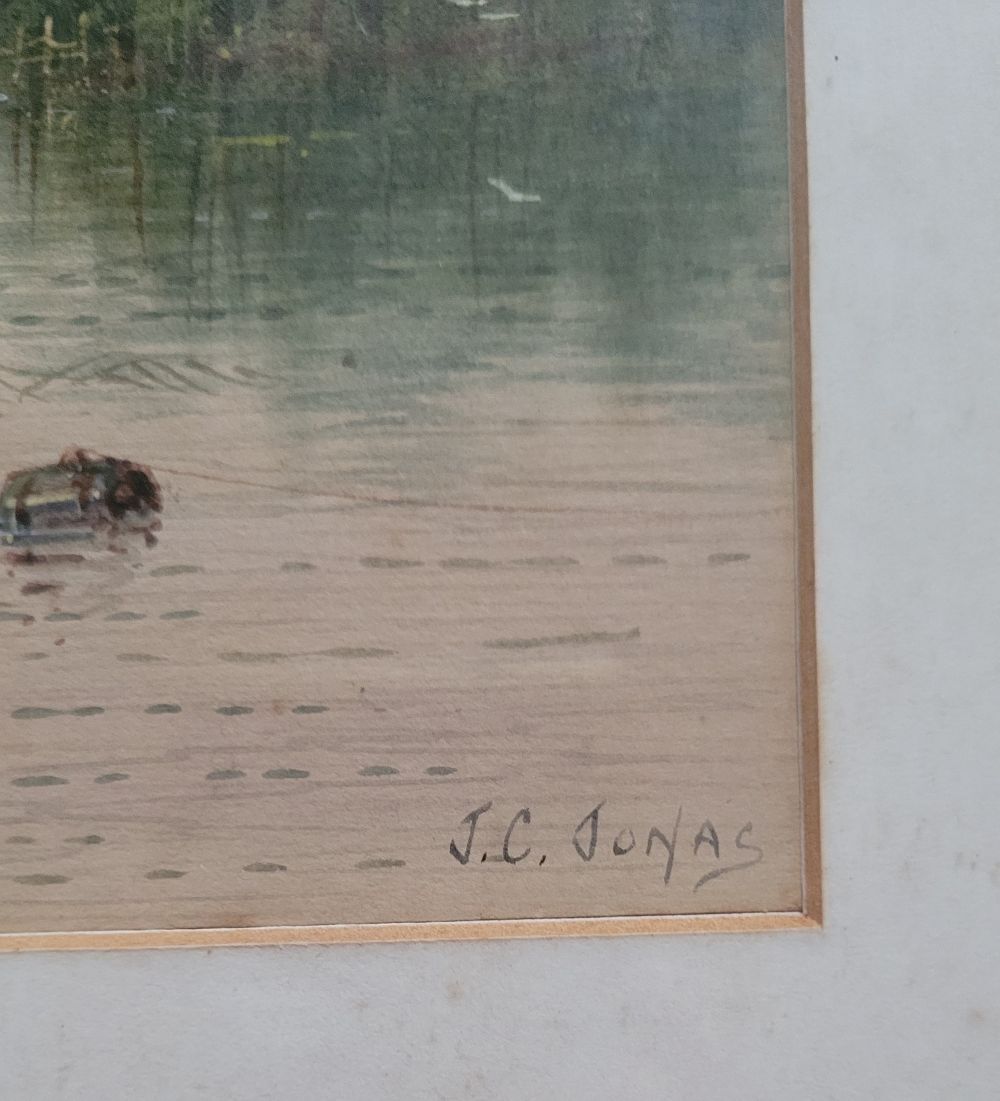 Joachim Churt Jonas | A SET OF THREE FRAMED WATERCOLOURS: JOACHIM CHURT ...