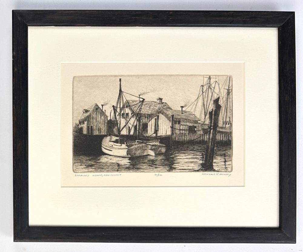 Leonard Mersky | Straight Wharf | MutualArt