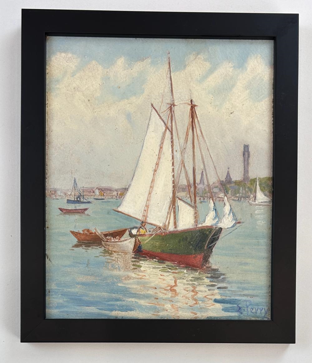 Ernest E. Perry | Provincetown Harbor | MutualArt