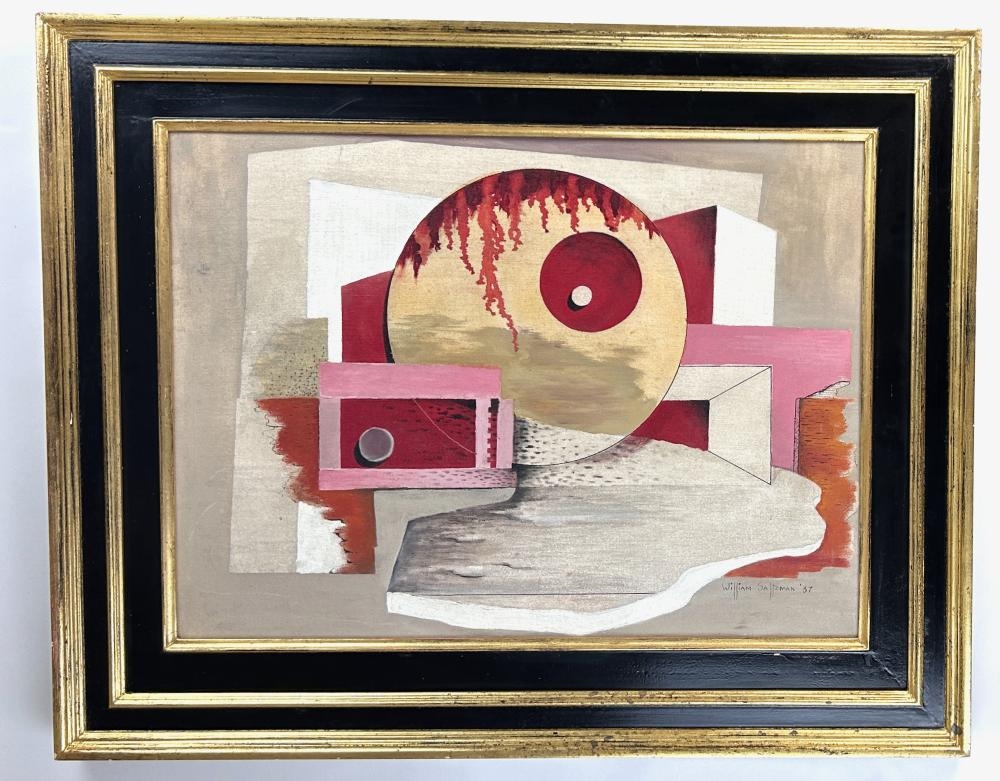 William Saltzman | Abstraction (1937) | MutualArt