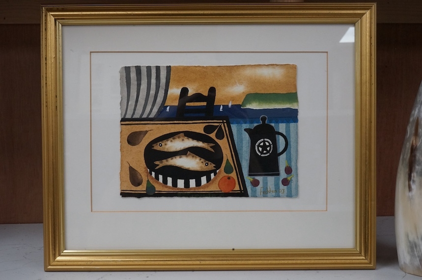 Mary Fedden | coastal table top still life (Circa 2003) | MutualArt