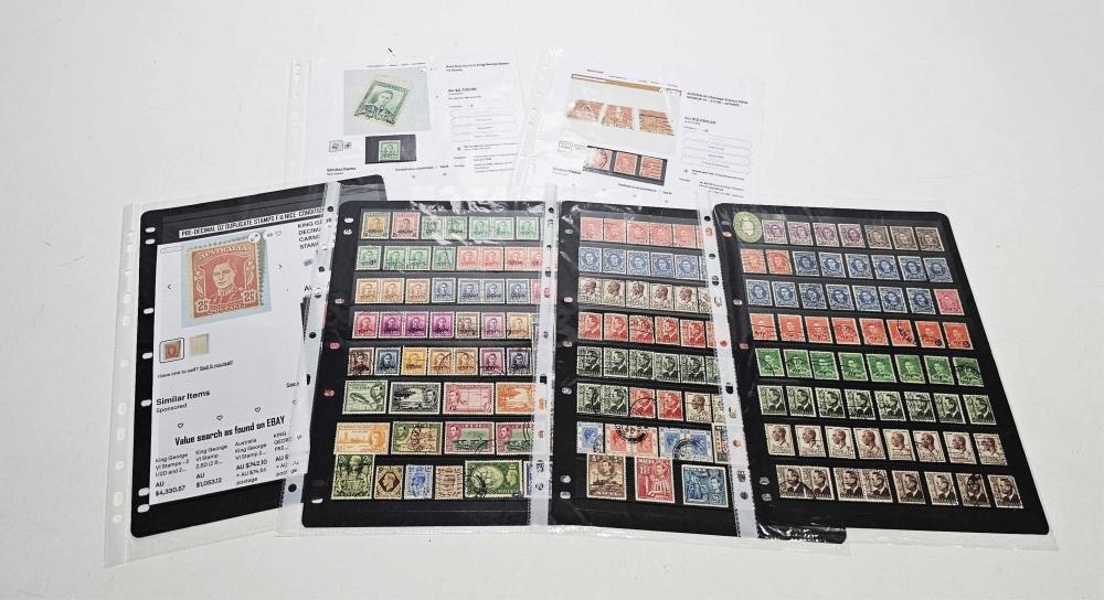 George | A selection of King George VI stamps | MutualArt