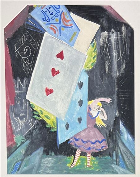 Dorothy Lake Gregory | Alice and the Cards | MutualArt