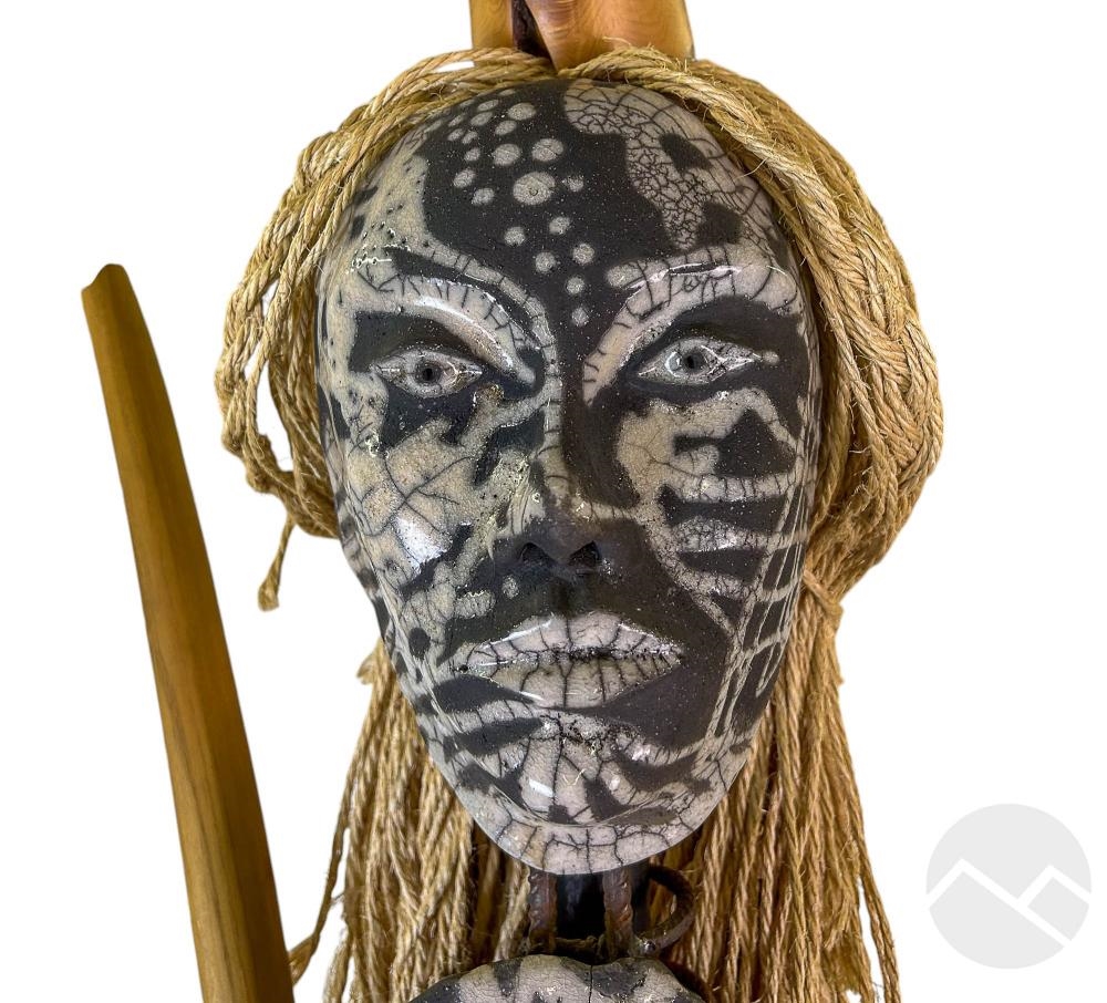 Patrice Chambrier | Winged Statue | MutualArt