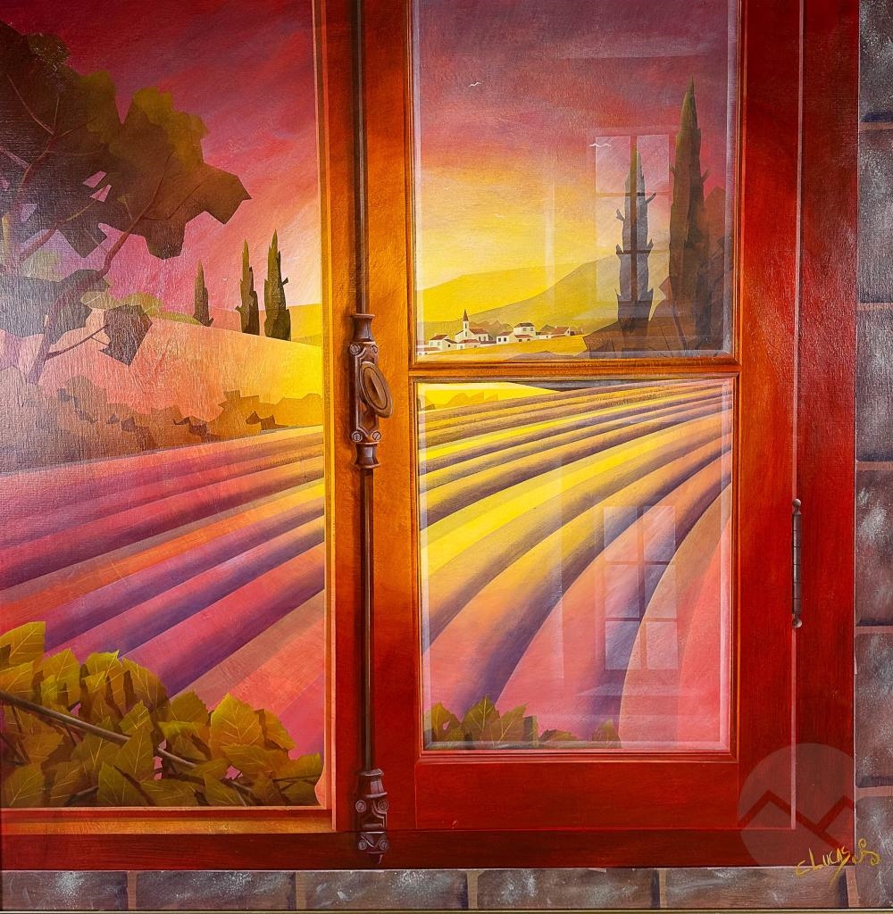 Cedric Lucas | Window Vista Landscape | MutualArt