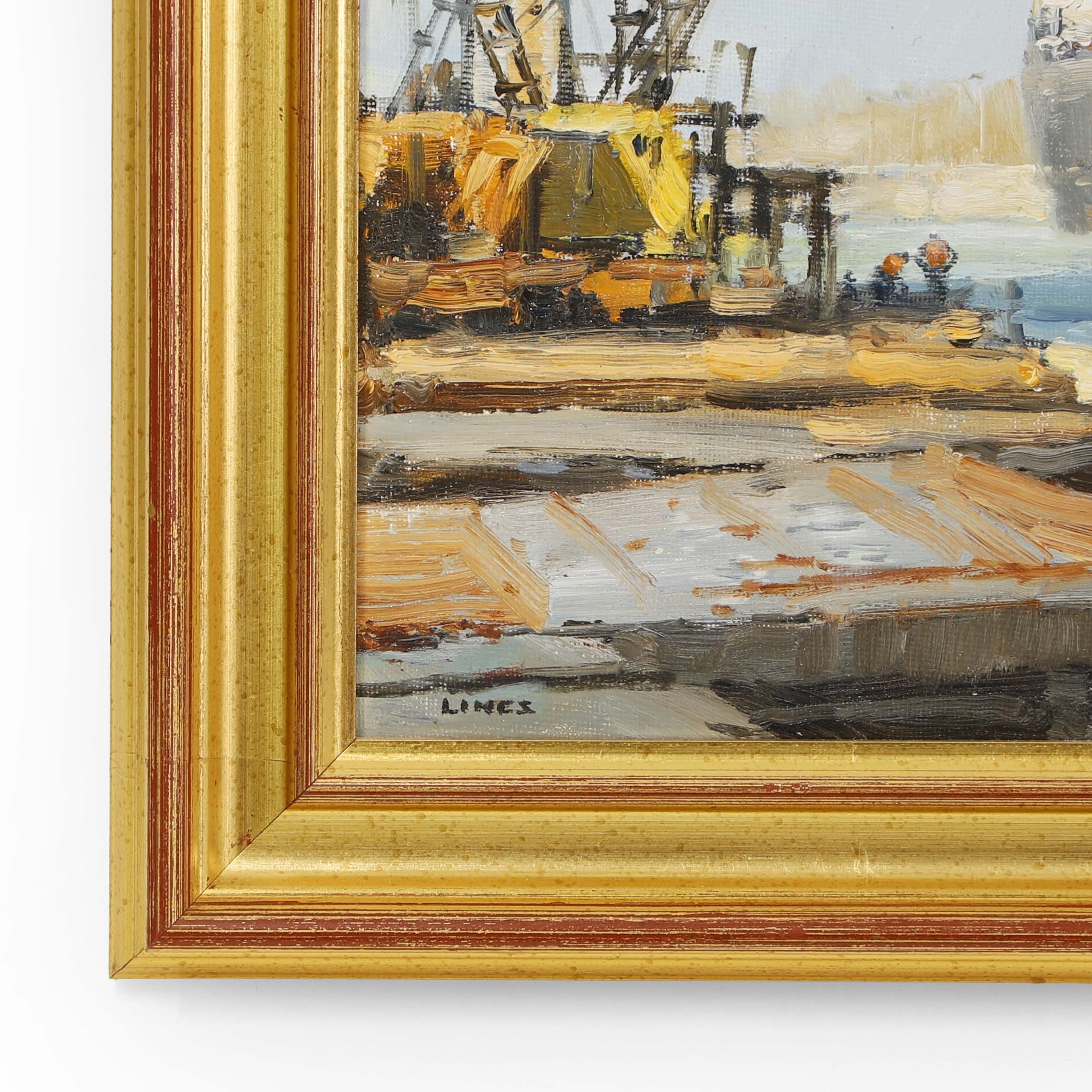 John Lines | Great Laker Welland Canal Canada | MutualArt