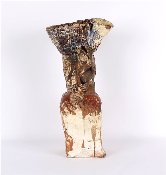 Simon Carroll | Monumental Studio Pottery Vessel (2003) | MutualArt