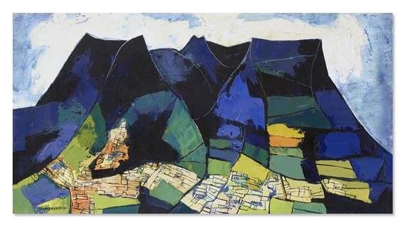 Oswaldo Guayasamín | PAISAJE DE QUITO (Circa 1964) | MutualArt