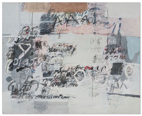 Sarah Grilo | Rosado y gris (1975) | MutualArt