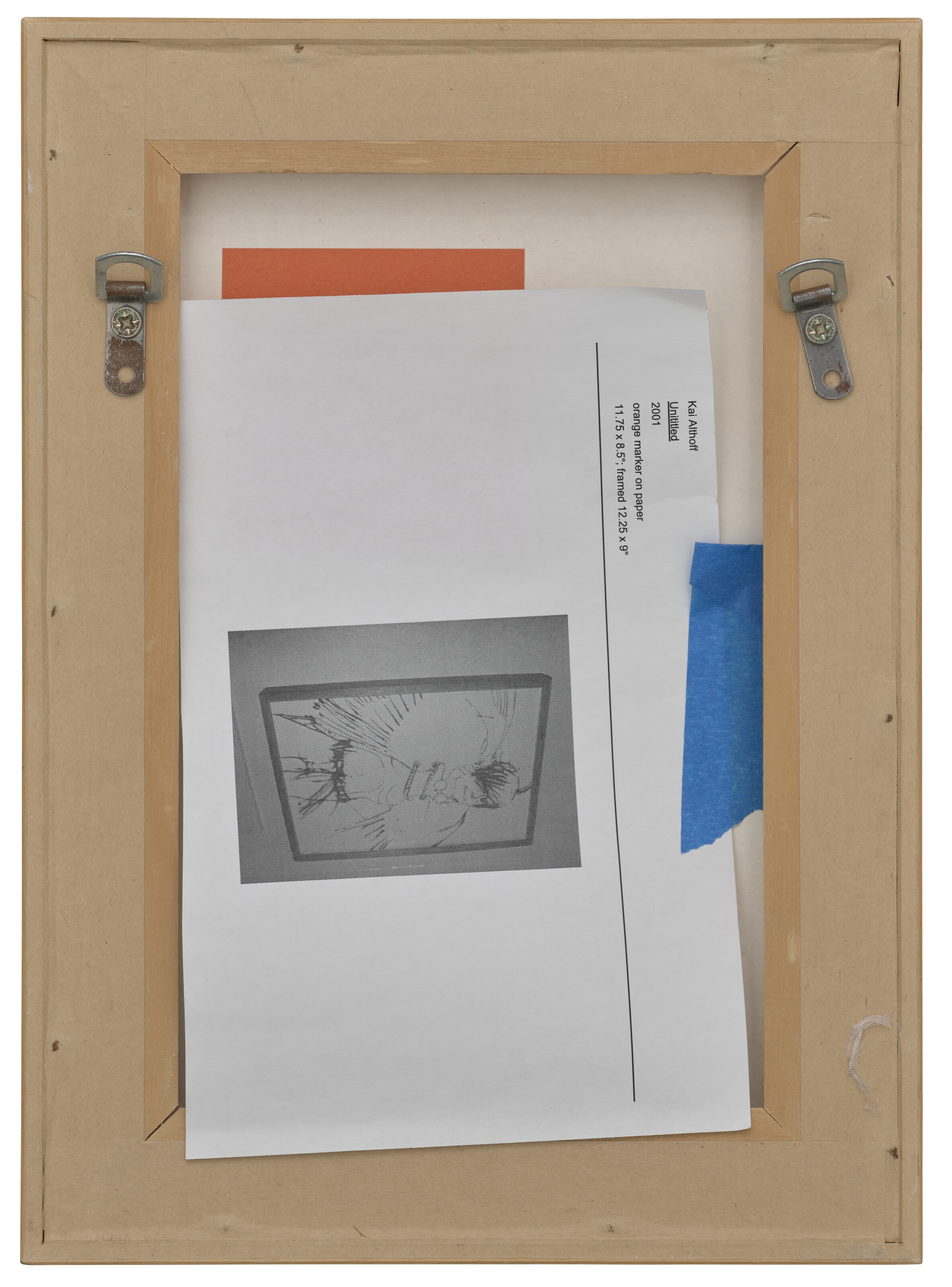 Kai Althoff | Untitled (2001) | MutualArt