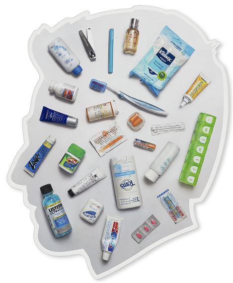 Alex Israel | Self-Portrait (Toiletries) (2018) | MutualArt