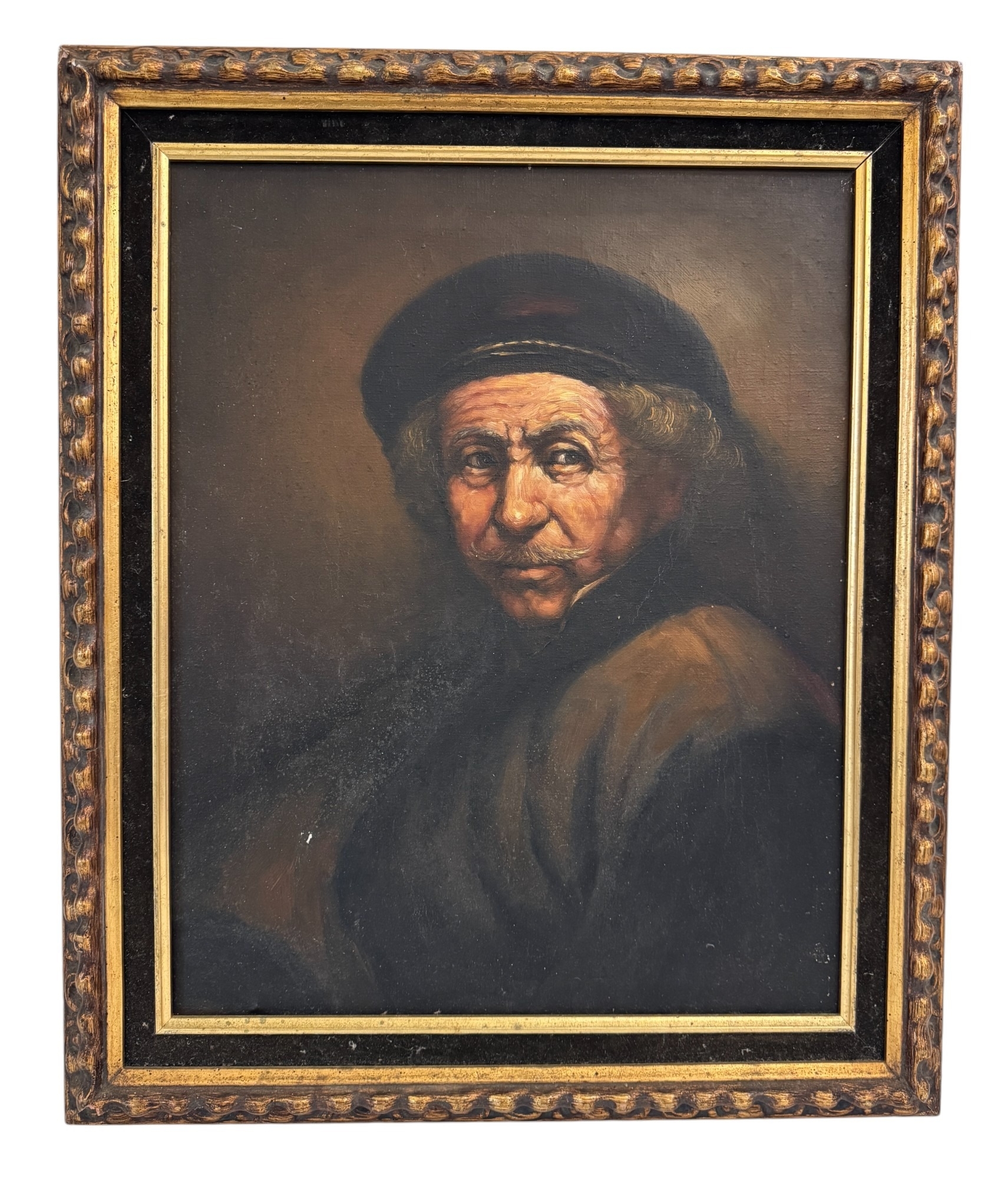 Rembrandt van Rijn | Contemporary School - Self-Portrait, un | MutualArt